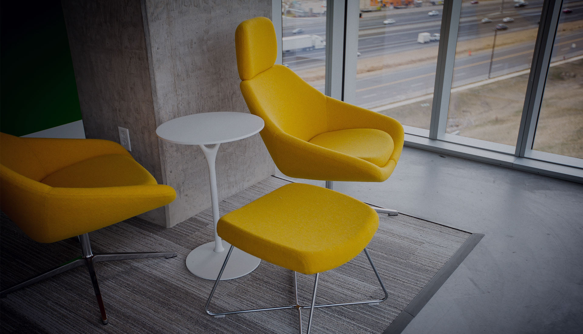 Yellow Chairs - Shoot On Set